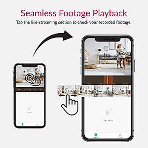 YI Home Security Camera, 1080p 2.4G WiFi IP Indoor Surveillance Camera with Night Vision, Motion Detection, Phone App, Pet Cat Dog Cam Works with Alexa and Google Assistance