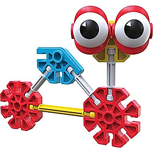 KID K’NEX – Budding Builders Building Set – 100 Pieces – Ages 3 and Up – Preschool Educational Toy