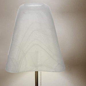 White Lampshade Glass Pendant Fixture Shades Chandelier Glass Lampshade Lamp Shades Replacement Glass Shades for Pendant Lights Pendant Light Glass Shade Pendant Light Shade