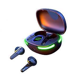 PRO80 Wireless Earbuds Bluetooth Headphones with Wireless Charging Case IPX4 Waterproof Stereo Earphones in-Ear for SPOR
