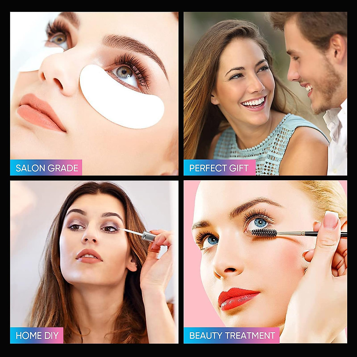 Libeauty Eyelash Lift and Color Kit Brow Lamination with Black Lash Perm Quick Lifting & Voluminous Coloring with Complete Tools DIY Use at Home & Salon Supplies