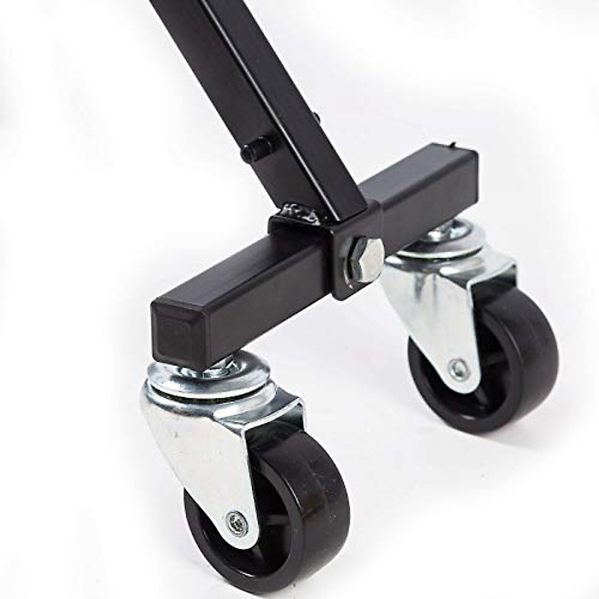 Hihone Stair Climbing Cart,330LBS Capacity Folding Stair Climber Hand Truck 6 Wheels & 2 Backup, Adjustable Handle Length Dolly Cart Trolley for Stairs, Flat Ground