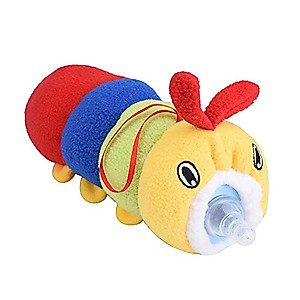 HEEPDD Baby Milk Bottle Cover, Soft Stuffed Caterpillar Baby Feeding Bottle Pouch Milk Bottle Thermal Bags for Kids Baby Toddler Infant