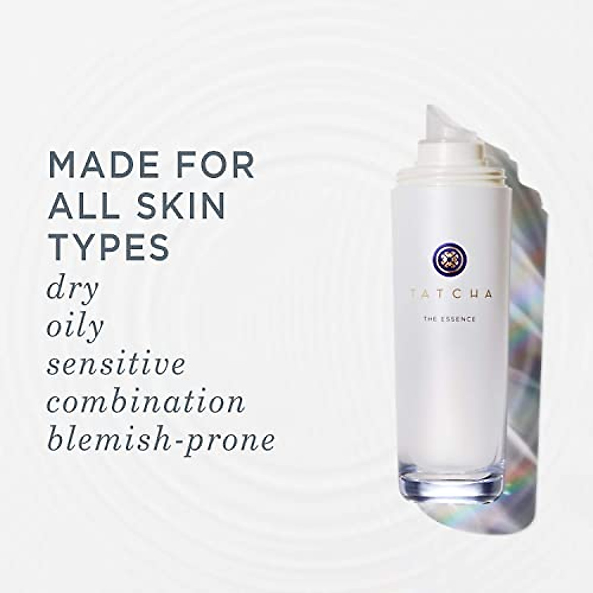 Tatcha The Essence: Oil-Free Moisturizing and Skin Softening Serum Infused with Green Tea (150ml / 5.1 oz)