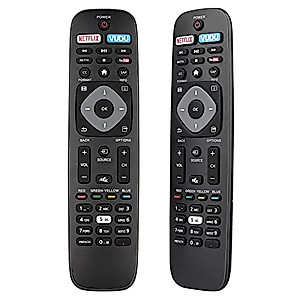 uniplay Replacement for Philips TV Controller 50PFL5604/F7 Remote Compatible with Philips LED LCD 4K UHD Smart TV 55PFL5602 43PFL4902 65PFL6902 43PFL5602 65PFL6601 75PFL6601 65PFL560 (NH500UP)