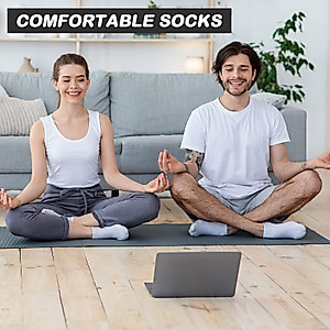 JaGely 100 Pairs Low Cut Ankle Socks Bulk for Women Men Thin Breathable Casual Socks No Show Athletic Socks Unisex Cotton Socks Pack for Spring Summer Homeless Gifts Black, White, Grey