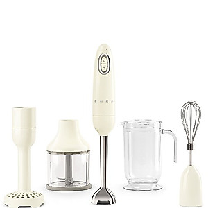 Smeg HBF02CRUS Hand Blender, Cream, One Size