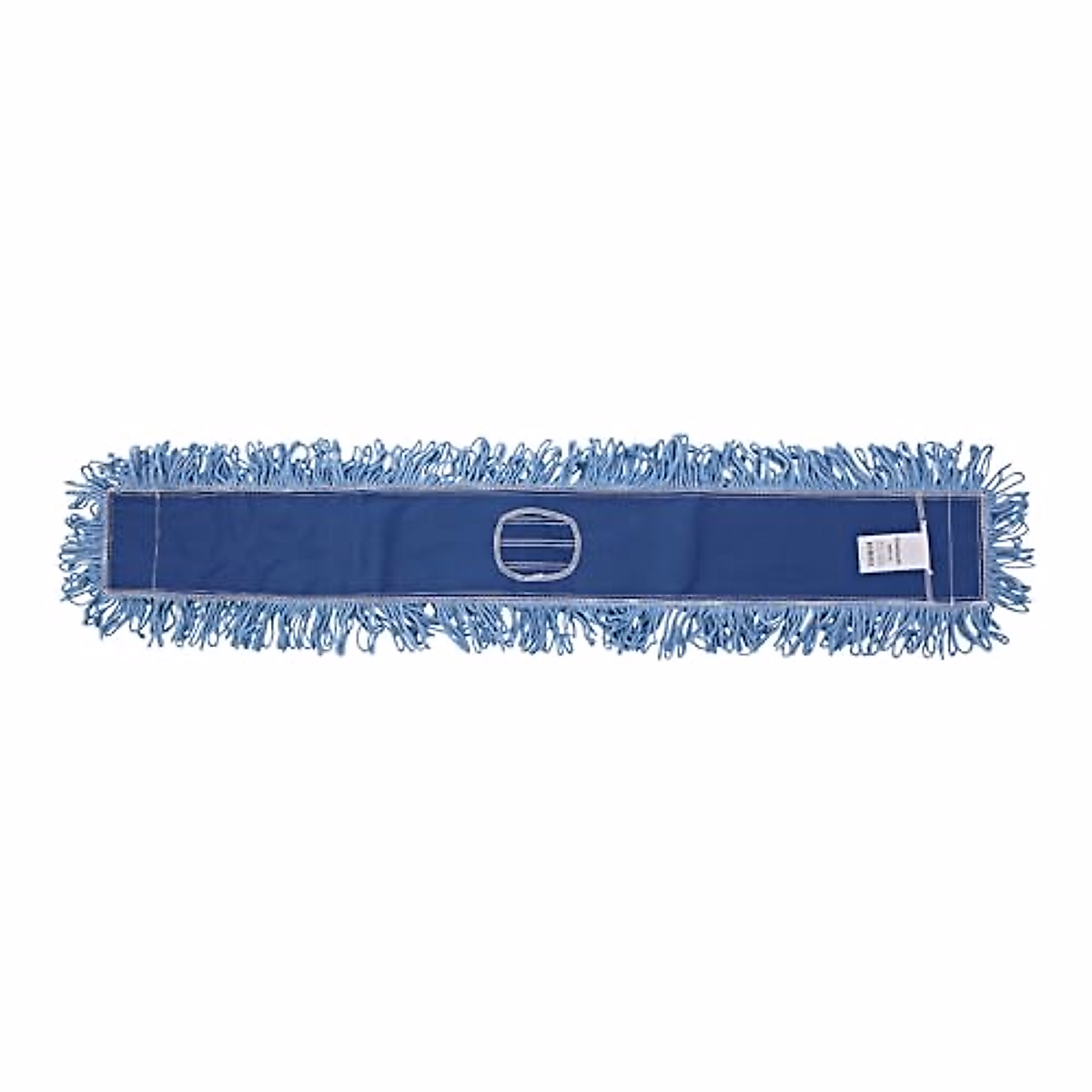 Boardwalk BWK1148 48 in. x 5 in. Cotton/Synthetic Blend Dust Mop Head - Blue