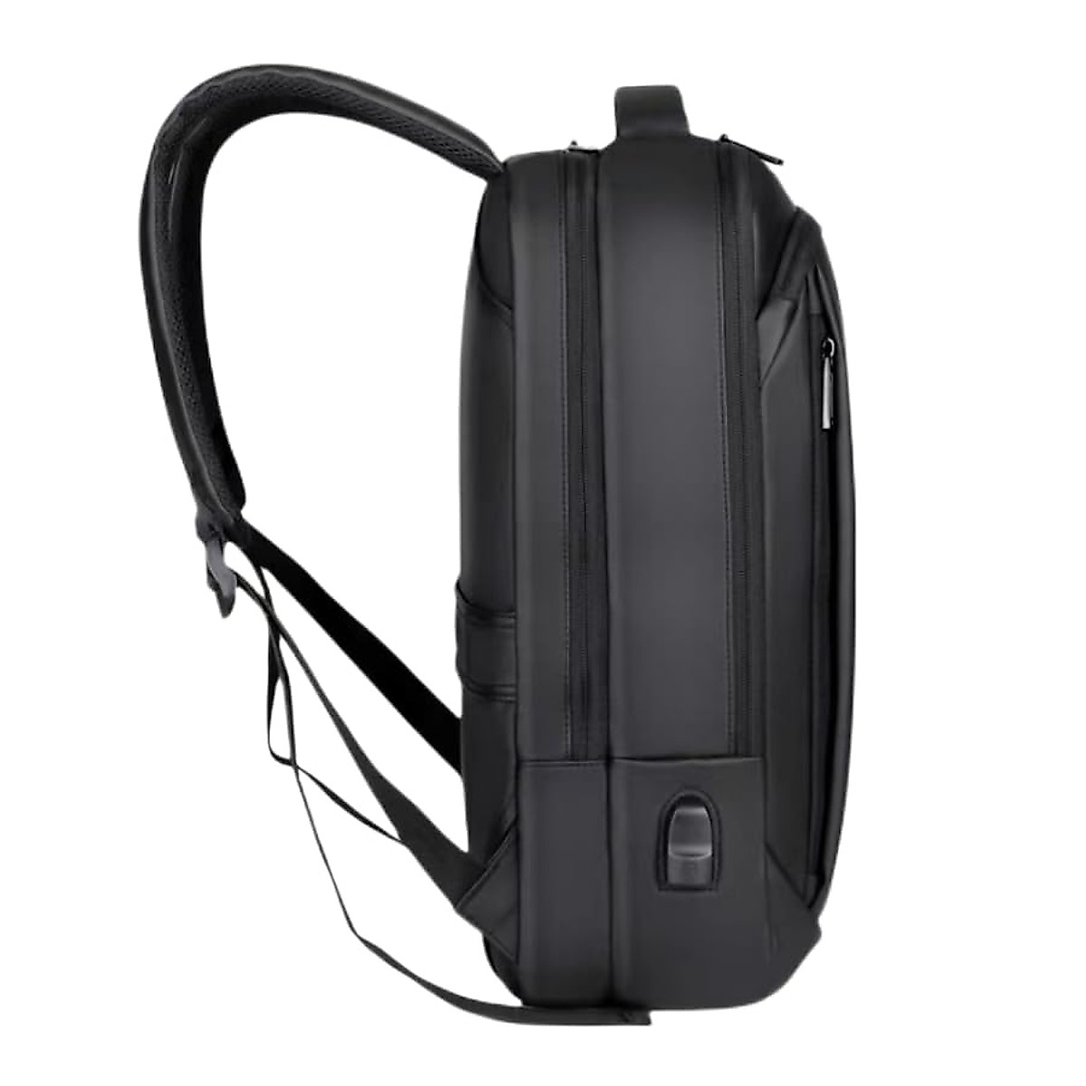 Jkzvicis Backpack for Laptop,Travel backpack,Backpack,16 in Travel Laptop Bag with USB Charging Port, Lightweight and Waterproof, Unisex Shoulder Backpack for Laptop, Black.