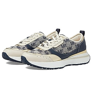 Michael Kors Flynn Trainer Navy 7.5 M