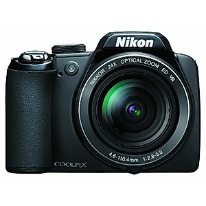 Nikon Coolpix P90 12.1MP Digital Camera with 24x Wide Angle Optical Vibration Reduction (VR) Zoom and 3 inch Tilt LCD