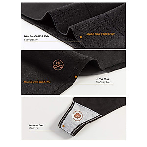 GRANKEE Women's Breathable Seamless Thong Panties No Show Underwear 6 Pack(Autumn 6 pack M)