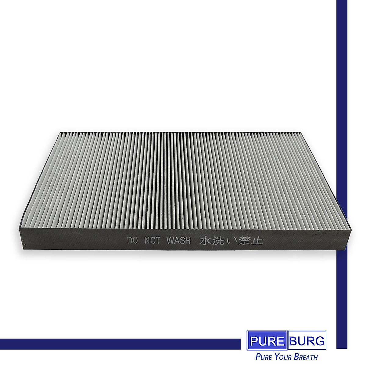 PUREBURG True HEPA Replacement Filter Compatible with Sharp FP-F50UW KC-830U FP-P30U Air Purifiers, Replaces Parts FZ-F50HFU FZ-P30SFU,1-Pack