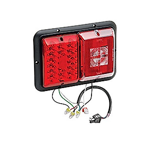 Bargman 47-84-808 Horizontal Mount Taillight, Red