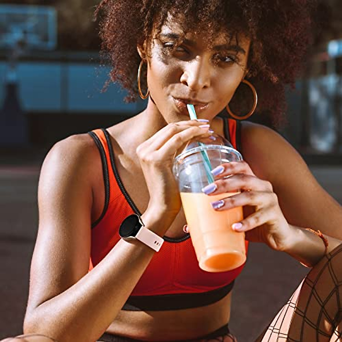 Maledan 15 Pack Band Compatible with Samsung Galaxy Watch 5 Band/Galaxy Watch 4 Band/Galaxy Watch 6 Band, Galaxy Watch 5 Pro/Galaxy Watch 3/Active 2, 20mm Soft Silicone Sports Strap Women Men, Small