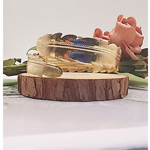 WAINIS 9 PCS Pieces Arm Cuff Upper Arm Band Cuff Bracelet Bangle for Women Silver Gold Adjustable Armband Set Gold