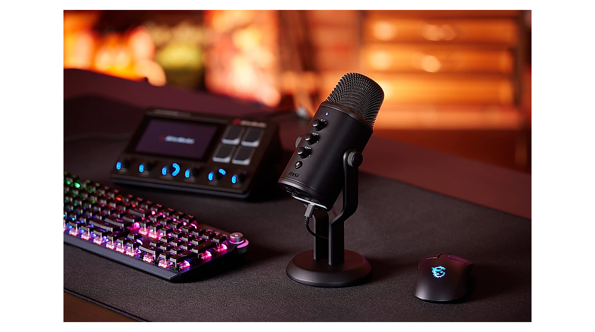 MSI IMMERSE GV60 Streaming Microphone - High Fidelity Audio
