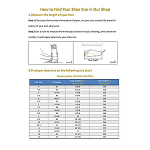 ARCLIBER Brown Jazz Shoes for Women/Big Kid Slip On 7.5M US