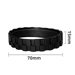 Replacement Tires for IROBOT ROOMBA Wheels Series 500 600 700 800 900 E5 E6 I7 Vacuum Parts Anti-slip and Great Adhesion (2)