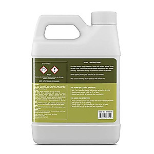 Liquid Lawn Aerator (32 fl oz) - Loosens & Conditions Compacted Soil - Alternative to Core and Mechanical Aeration - Improves Water Penetration & Drainage + Soil Oxygenation - American Made