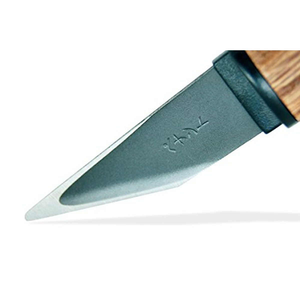 Kiridashi Craft Pocket Knife Japanese Steel Blade Wooden Handle with Sheath for Right-handed