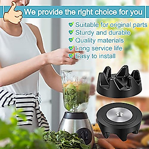 5Pcs 9704230 Blender Replacement Parts,Blender Coupler Accessories Rubber Gear Couplings,Compatible with KitchenAid WP9704230VP WP9704230-5 Coupler&1 Wrench (5 Coupler+1 Wrench)