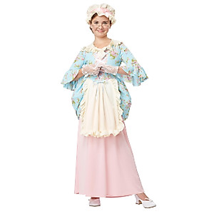 California Costumes Colonial Lady/Betsy Ross/Martha Washington/Ch Costume, Medium