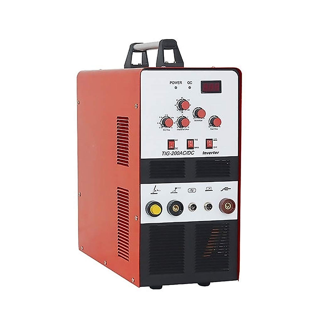 ATO 200A Tig Miller Welder, Automatic Dual Voltage 110V/220V, AC DC Inverter Stick Welder forwelding Mild Steel, Stainless Steel, Aluminum (split phase (L1,L2+G))