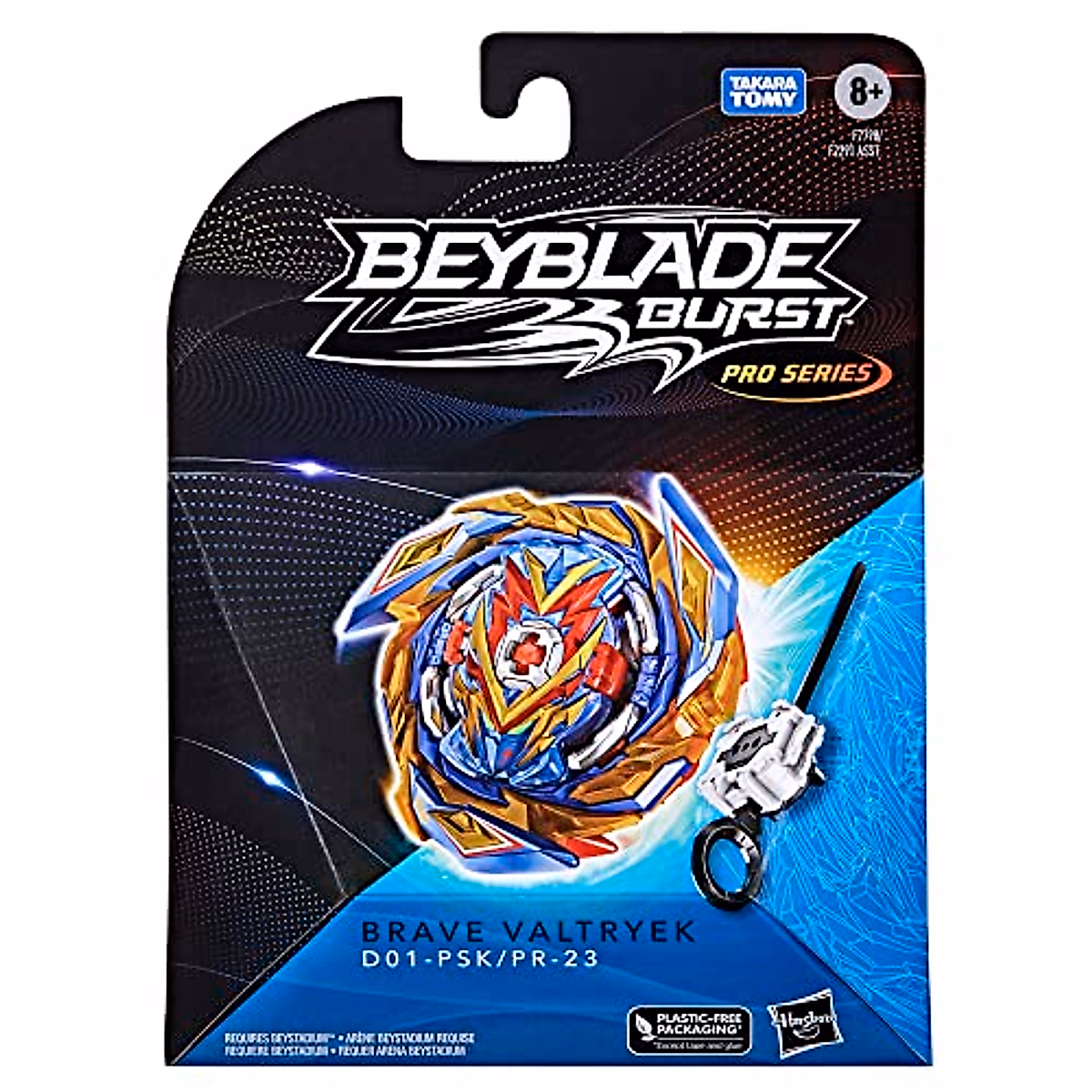 BEYBLADE Burst Pro Series Brave Valtryek Spinning Top Starter Pack, Attack Type Battling Game Top, Toy for Kids Ages 8 and Up