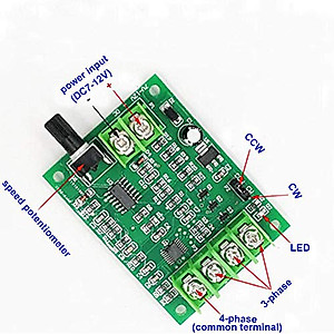Davitu Motor Driver - AsyPets DC7-12V Brushless Optical Drive Hard Disk Motor Driver Speed Control Board
