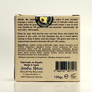 Amalur Shikakai Shampoo Bar, Damaged, thin or dull hair, 100% Organic, Vegan, All Natural, Sulfate Free…