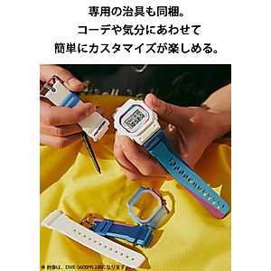 CASIO G-Shock DWE-5600R-9JR [DW-5600 Revival Color Bezel Band Set] Watch Shipped from Japan