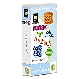 Cricut 2000941 Paper Lace 2 Cartridge