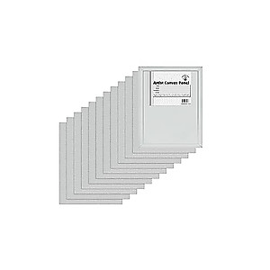 Creative Mark Cotton Canvas Panels 12 Pack - 8x16 - Professional Quality Fine Weave Acrylic Primed Artist Canvas Boards for Painting, Acrylics, Studios, & More