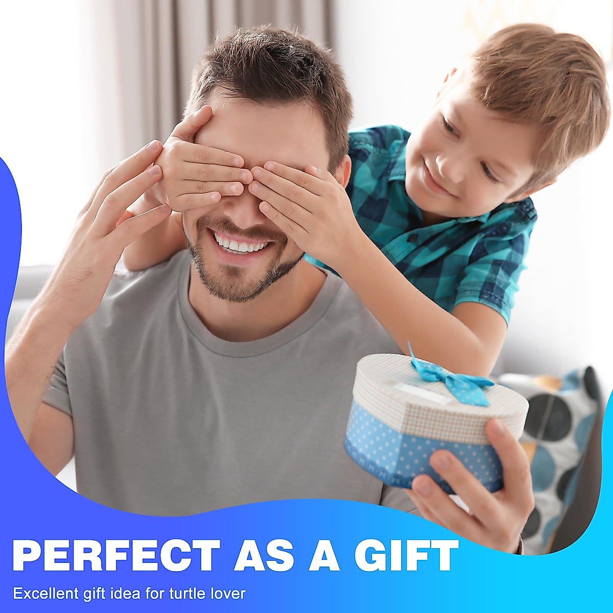 Thumb Drive 64GB Cute USB Flash Drive Keychain Kepmem 64G Novelty Jump Drives Zip Drive Baby Sea Turtle 64 GB USB 2.0 Memory Stick Pendrive for Home Family Video