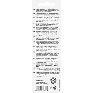 Faber-Castell Grip Trio Pencil Sharpener - Grey, 3-in-1 Artist Pencil Sharpener, Manual Handheld Sharpener for Colored Pencil, Jumbo and Graphite Pencils