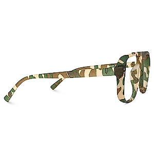 VOOGLAM Aviator Blue Light Blocking Glasses for Women Men Anti UV Eyestrain Eyewear Green Sosa GOT743013-01