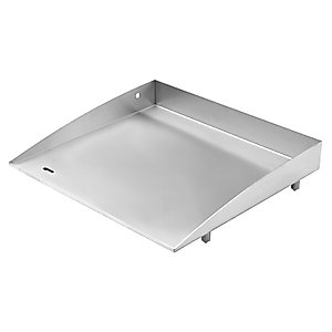 Stanbroil Stainless Steel Flat Top Griddle, Gas Grill Griddle for Blackstone 1650 Portable Propane Fuelled Tabletop Grill with Front Grease System - 17 Inches