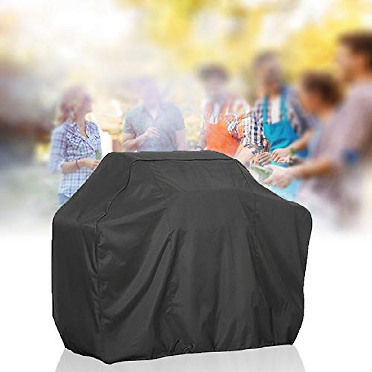 Garden Grill Cover, Outdoor Furniture Windproof Waterproof Dustproof for Grill for Stove Garden Picnic(190x71x117)