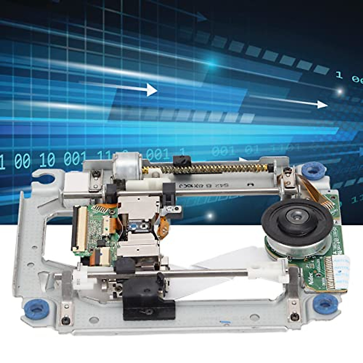 Shanrya Game Console Optical Lens, Wearable Easy Installation PCB Replacement Lens with Bracket for KEM‑400AAA