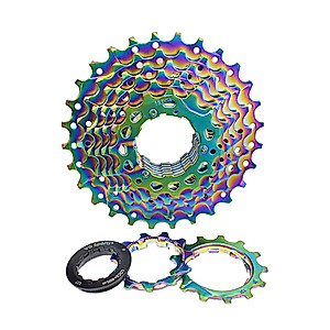 VG SPORTS 8 Speed Cassette 11-25T/11-28T/11-32T/11-36T/11-40T/11-42T for Road Bike/MTB Cassette, Bike Cassette Compatible with Shimano/Sram