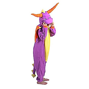 Adult Onesie Dragon Pajamas Animal Coaplay Costume Medium