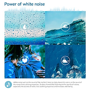 Cloud b Sound Machine with White Noise Soothing Sounds | Cuddly Stuffed Animal | Adjustable Settings and Auto-Shutoff | Ella The Unicorn™