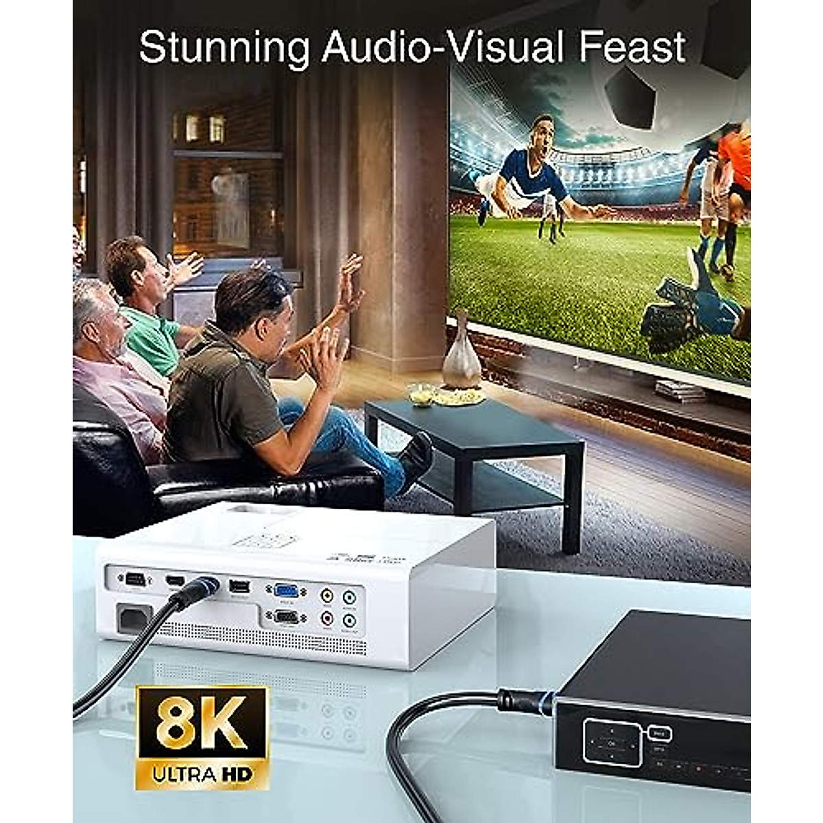 BlueRigger High Speed HDMI Cable with Ethernet, Supports 3D and Audio Return 6.6 Feet (2 meters)