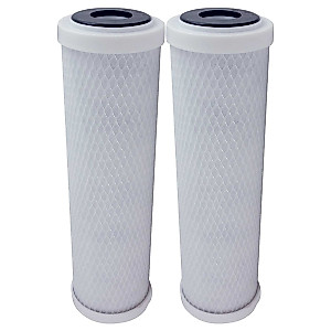 2 Pack Flow-Pur 8 Carbon Block Filter Compatible Cartridge WCBCS-975-RV by American Water Solutions
