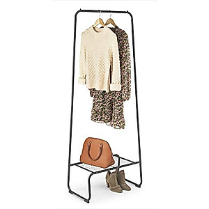 Whitmor Garment Rack with Shelf