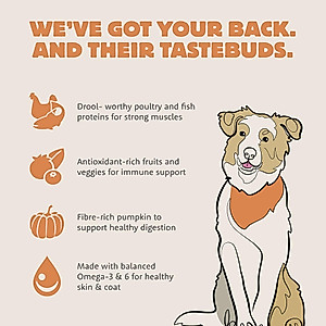 Petcurean Summit Coastal Grill, Dry Dog Food, Chicken Meal and Salmon Meal Adult Recipe with Grains, 25 lb Bag