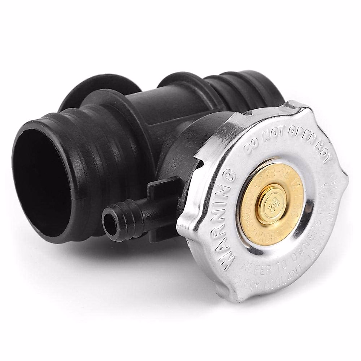 Radiator Coolant Filler, Duokon radiator filler neck, Radiator with T-Branch Water Pipe Kit 55116901AA 1993-2007