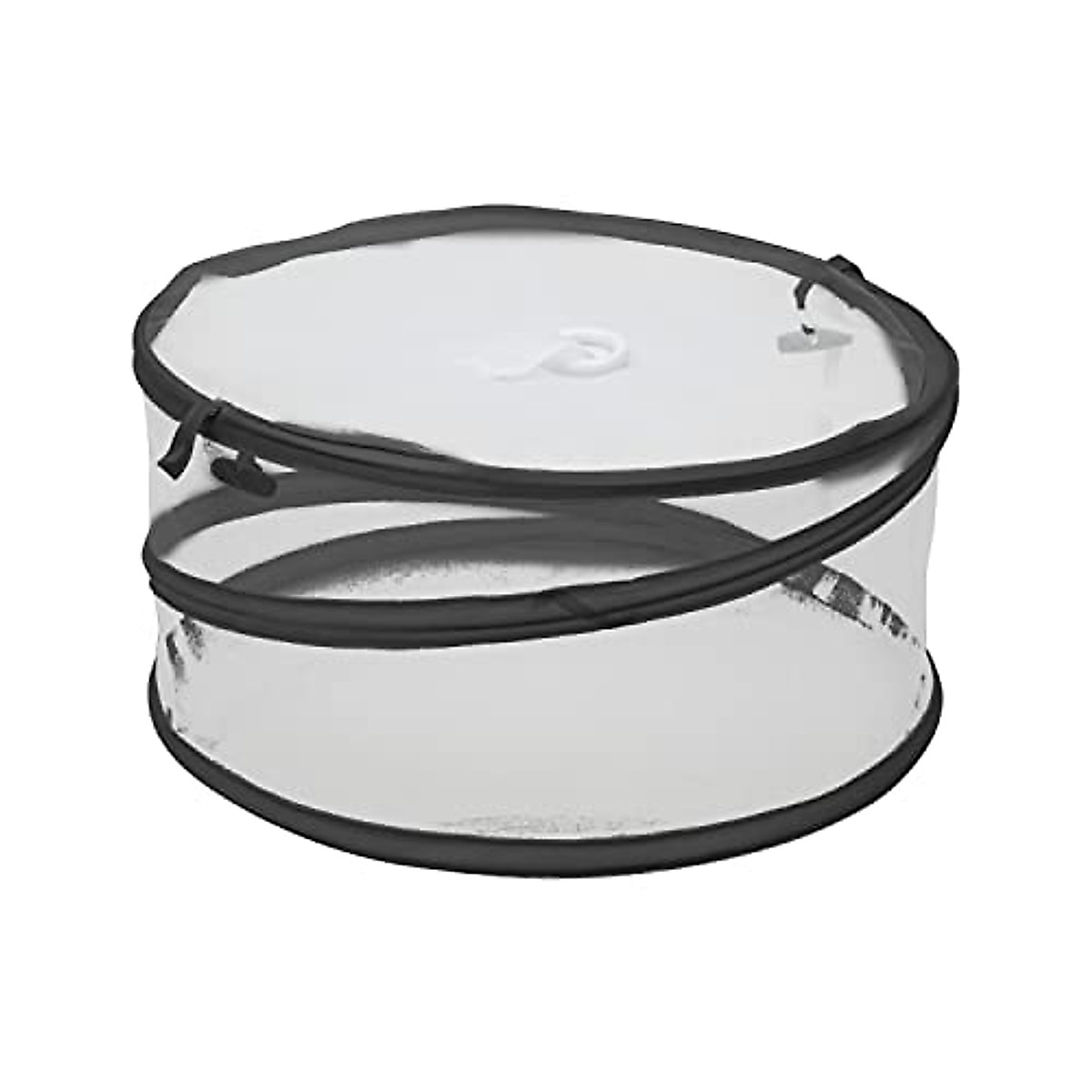 Kitchen Details, Multi Sized Set 3 Pack Pop Up Food Cover Protector Screens | Collapsible | Outdoor Picnic | Outside Party and BBQ Essential | Reusable | Keep Out Bugs, Grey