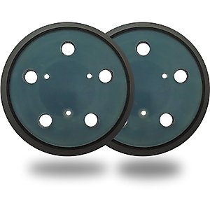 2 Pack 5 Inch 5 Hole Replacement Sander Pad for Porter Cable 333 333VS Random Orbit Sanders, 5" Hook and Loop Orbital Sanding Pad for Porter Cable 13904/13909